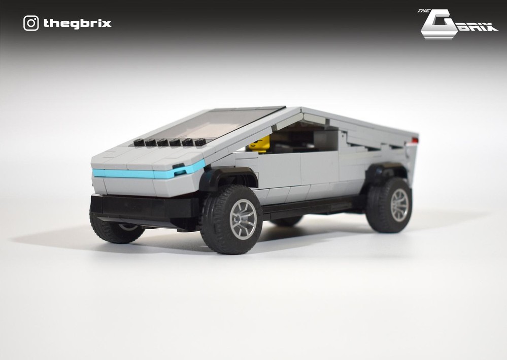 LEGO MOC CYBERTRUCK - 8 stud wide by thegbrix | Rebrickable - Build ...