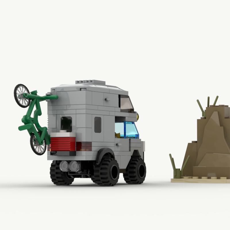 LEGO MOC Little Overland Van by joey_bricks_things | Rebrickable ...