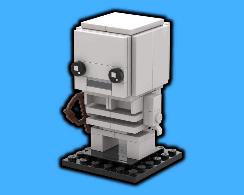 LEGO MOC Block Skeleton Brickheadz by VNMBricks | Rebrickable - Build ...