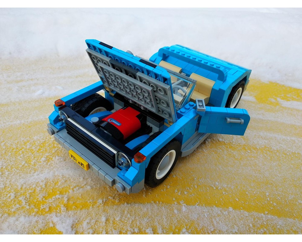 LEGO MOC 10252 Roadster by Kirvet | Rebrickable - Build with LEGO