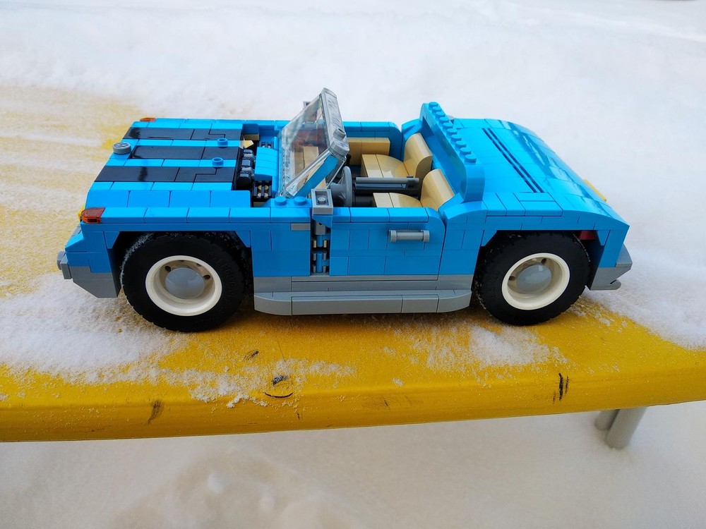 LEGO MOC 10252 Roadster by Kirvet | Rebrickable - Build with LEGO