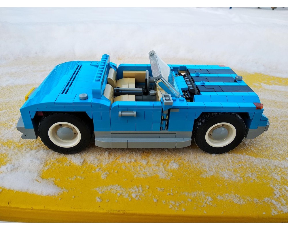 LEGO MOC 10252 Roadster by Kirvet | Rebrickable - Build with LEGO
