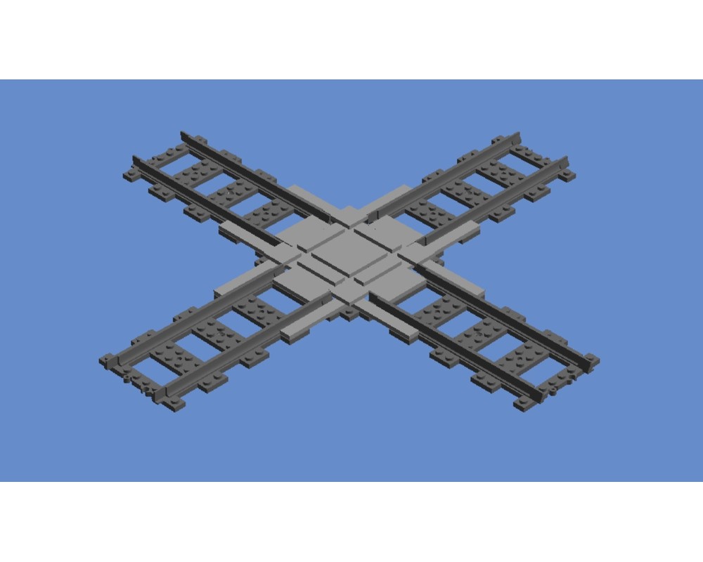 LEGO MOC Simple Elegant Rail Crossover by bjsblissfulbricks ...