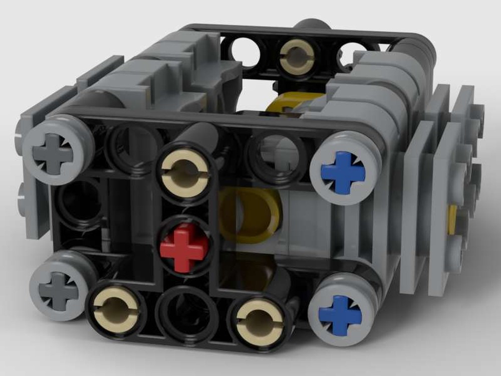 LEGO MOC Piston Engine Boxer Four by AKM-Sky | Rebrickable - Build with ...
