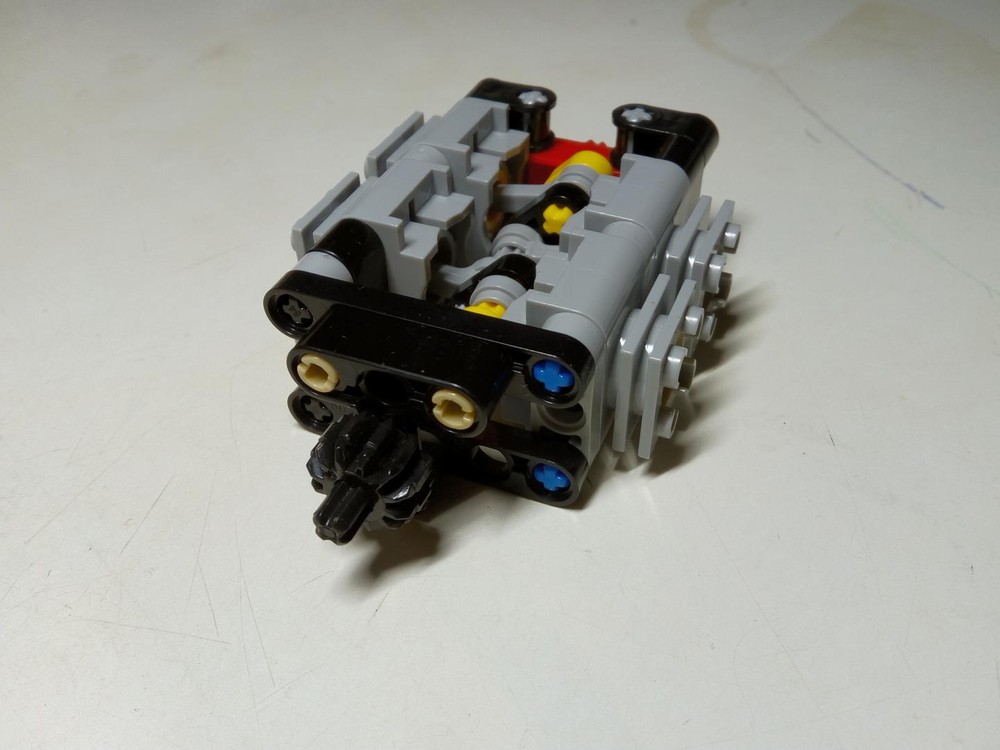 LEGO MOC Piston Engine Boxer Four by AKM-Sky | Rebrickable - Build with ...