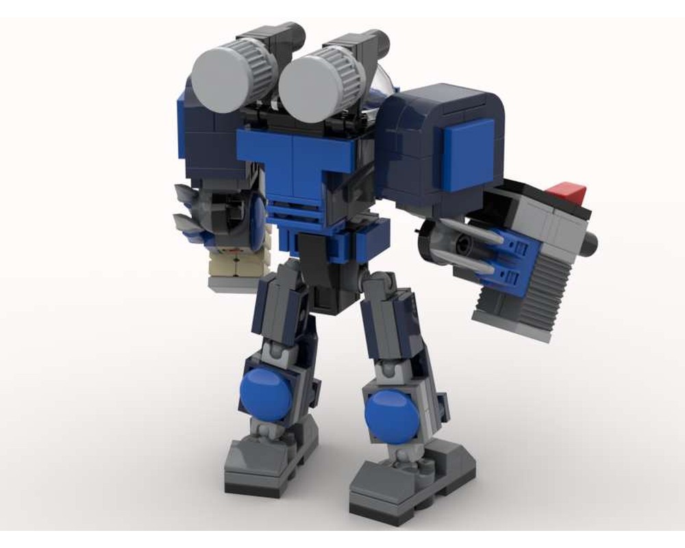 LEGO MOC Battle Suit 1.0 (with Weapons) by meregt | Rebrickable - Build ...