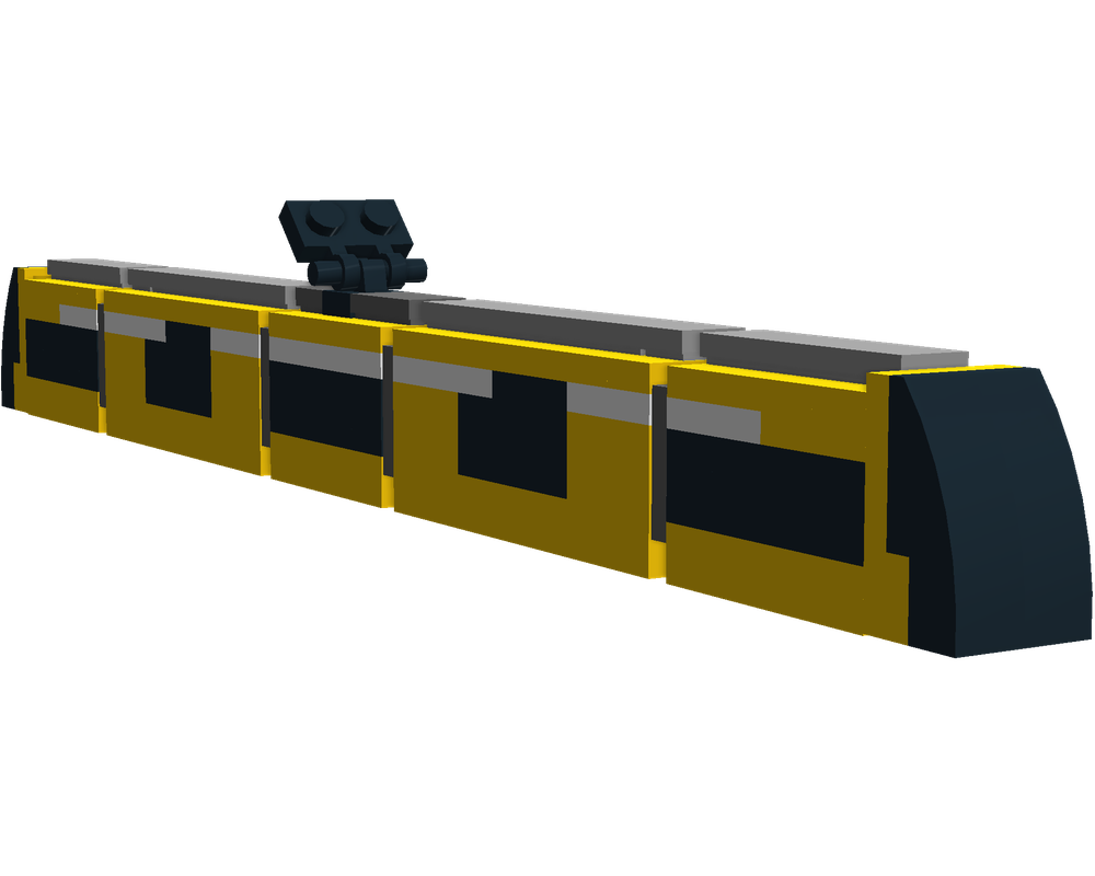 LEGO MOC NGT6DD Dresden Tram by orendel | Rebrickable - Build with LEGO