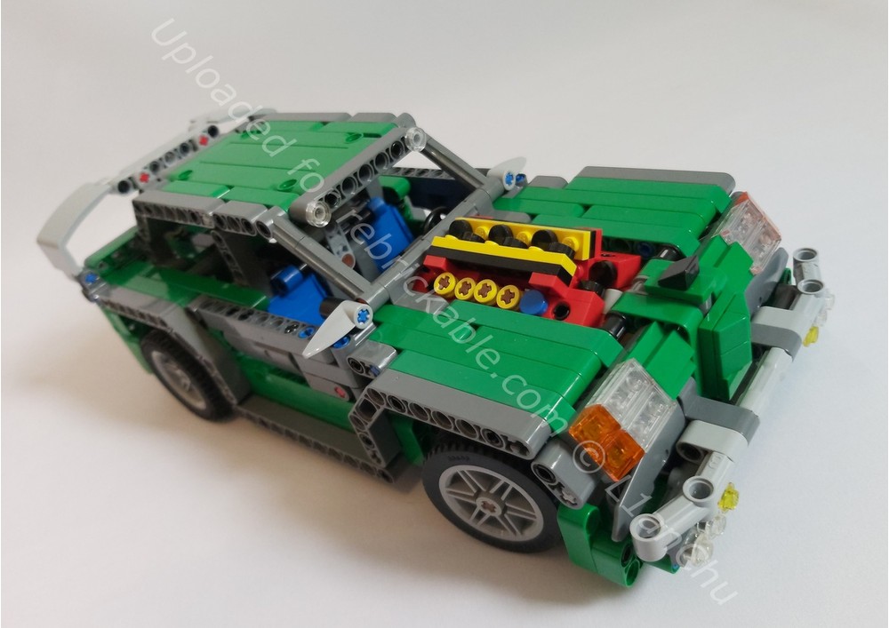 LEGO MOC Green custom sports car for Car Transporter by l1anchu ...