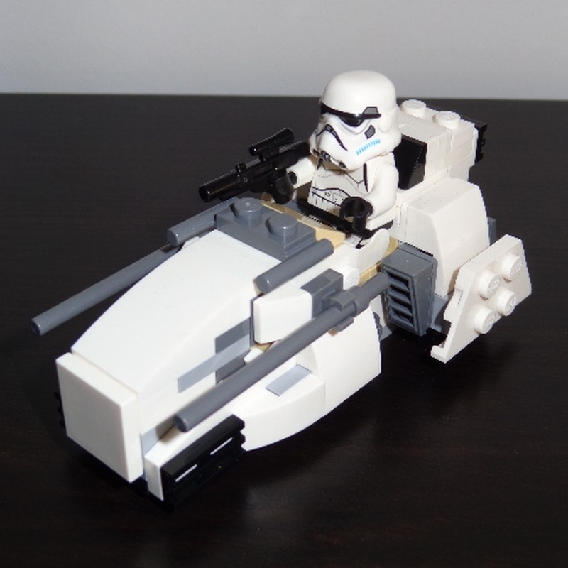 LEGO MOC 75090 Imperial Scooter by Berth | Rebrickable - Build with LEGO