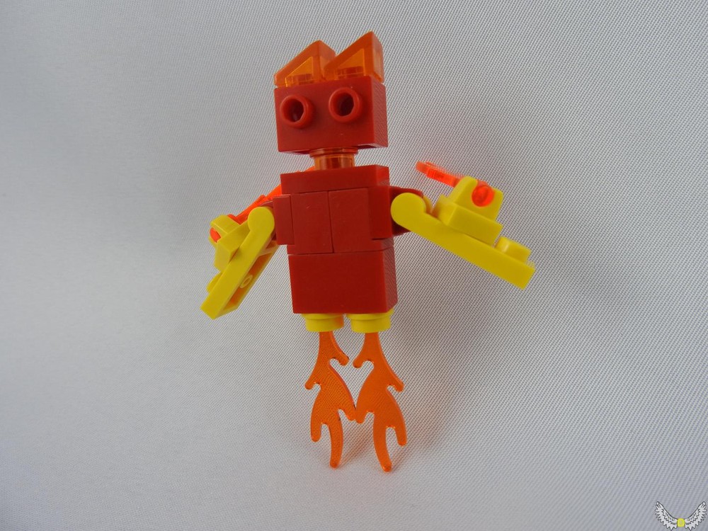 LEGO MOC Fire Sprite (20BricksChallenge) by KarolWes | Rebrickable ...