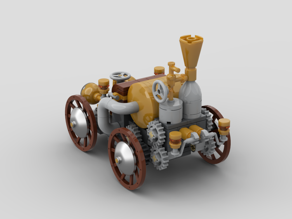 LEGO MOC Steampunk Vehicle by ww | Rebrickable - Build with LEGO