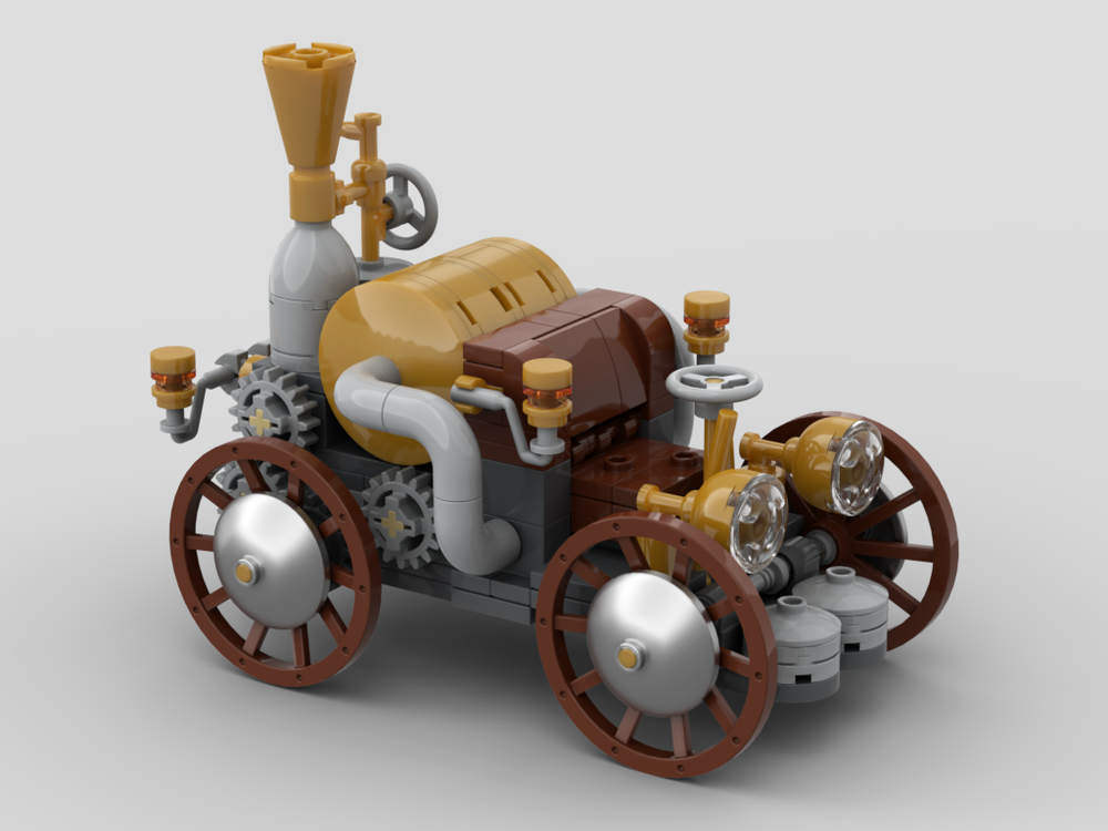 LEGO MOC Steampunk Vehicle by ww | Rebrickable - Build with LEGO