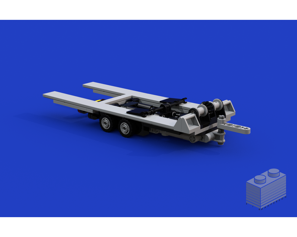 LEGO MOC Functional Large Trailer - Town Scale by SirManperson ...