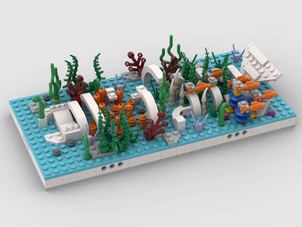 LEGO MOC Whale skeleton by gabizon | Rebrickable - Build with LEGO