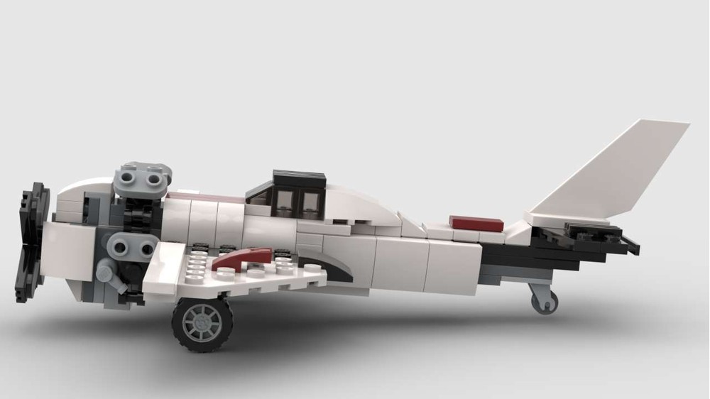 LEGO MOC 31091 Propeller Airplane by BrickIntelligence | Rebrickable ...