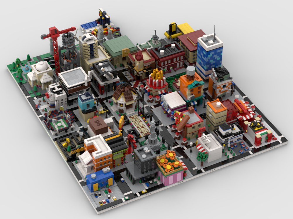 LEGO MOC Modular World | build from 104 MOCs by gabizon | Rebrickable ...