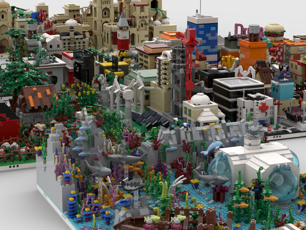 LEGO MOC Modular World | build from 104 MOCs by gabizon | Rebrickable ...