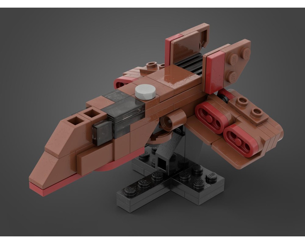 LEGO MOC Micro Moldy Crow by ron_mcphatty | Rebrickable - Build with LEGO