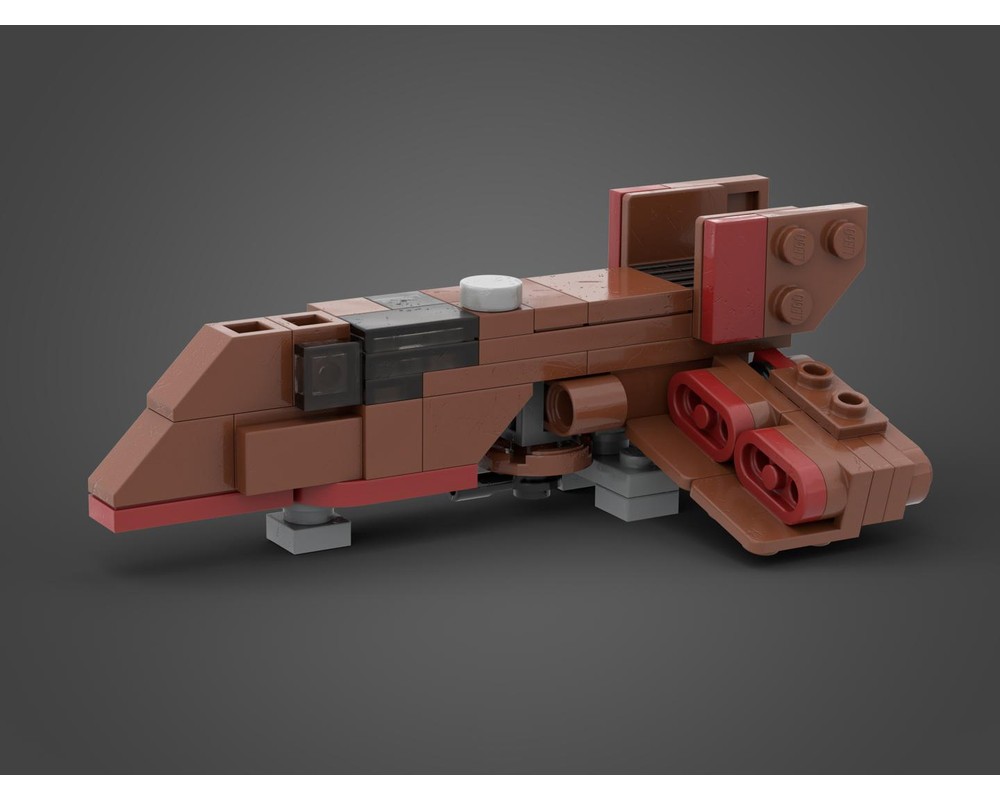LEGO MOC Micro Moldy Crow by ron_mcphatty | Rebrickable - Build with LEGO