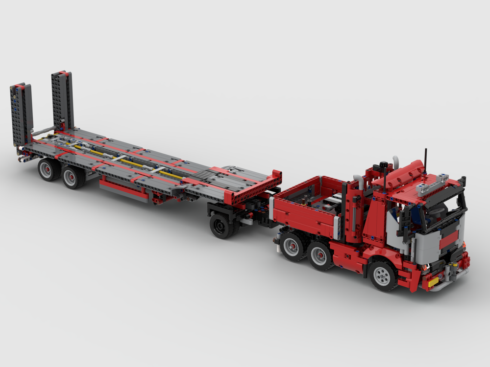 LEGO MOC Truck & Trailer 42098 C-Model (2 Versions) by time-hh ...