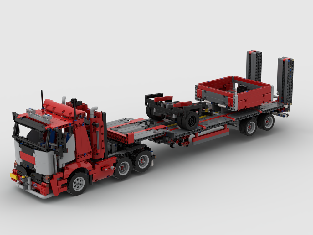 LEGO MOC Truck & Trailer 42098 C-Model (2 Versions) by time-hh ...