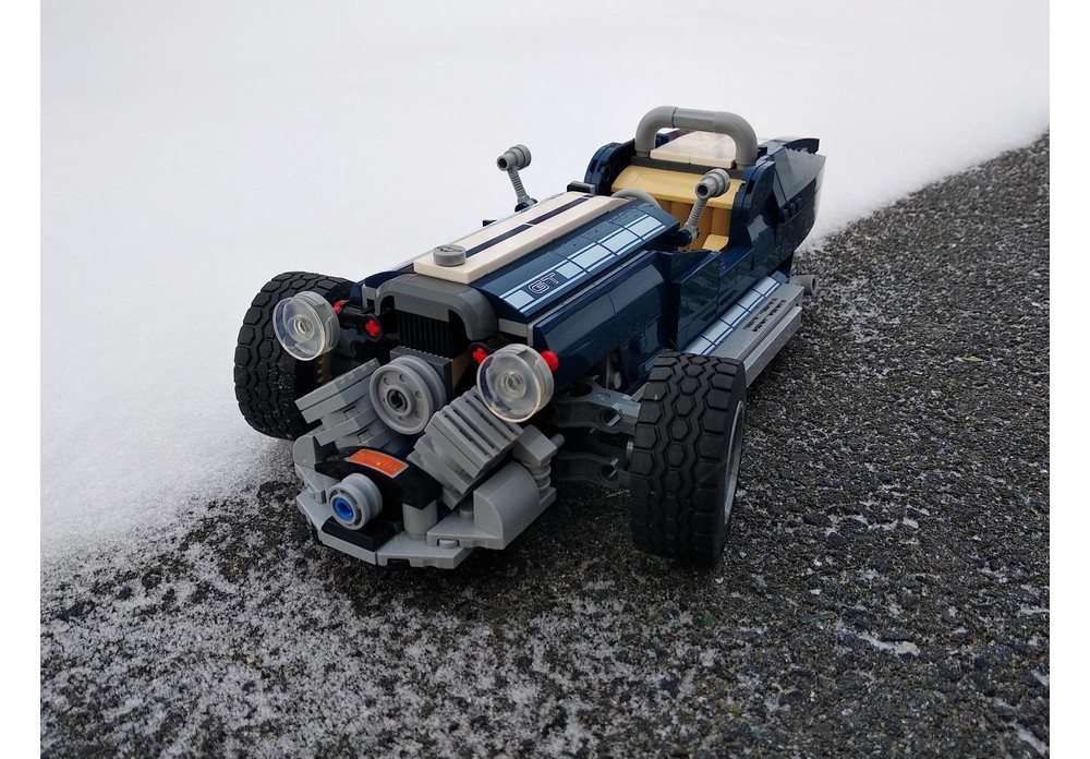 LEGO MOC 10265 Morgan 3-Wheeler by Kirvet | Rebrickable - Build with LEGO