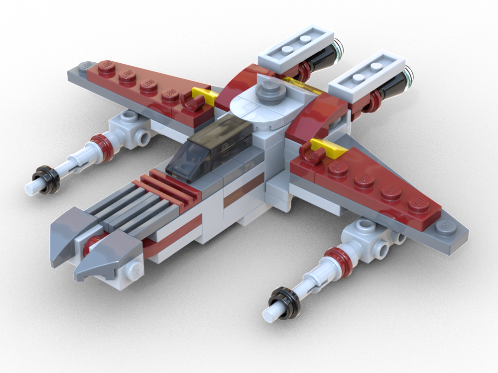 LEGO MOC Striker-class Republic starfighter Microfighter/Miniscale by ...