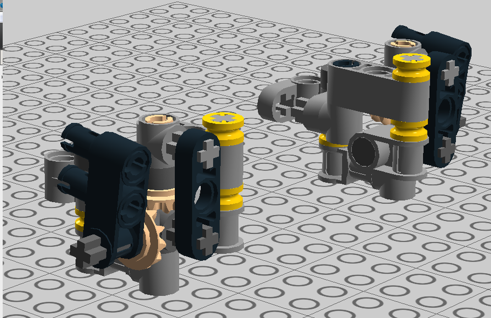 LEGO MOC Koenigsegg door hinge 3L/4L/5L by BamaN | Rebrickable - Build ...