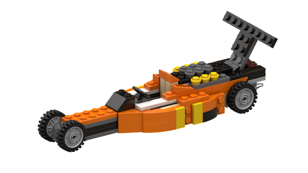 LEGO MOC 31017 Dragster by Schwimpy | Rebrickable - Build with LEGO