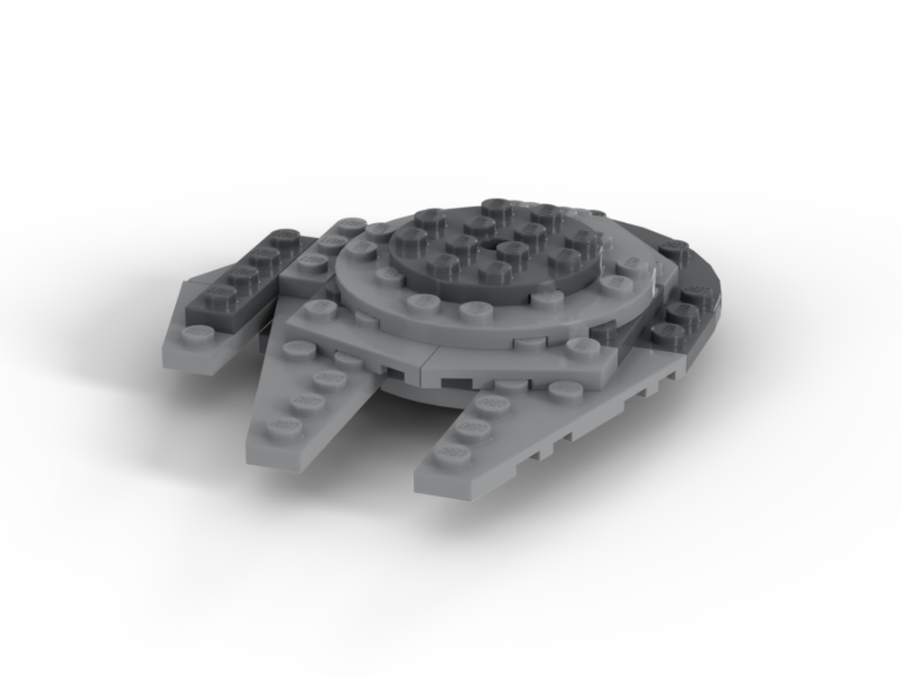 Lego Moc Mini Millennium Falcon By Darth Decker Rebrickable Build