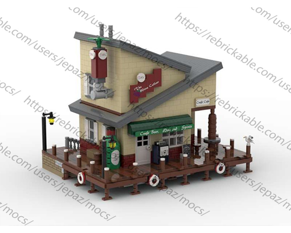 LEGO MOC Wine Cellar by jepaz | Rebrickable - Build with LEGO