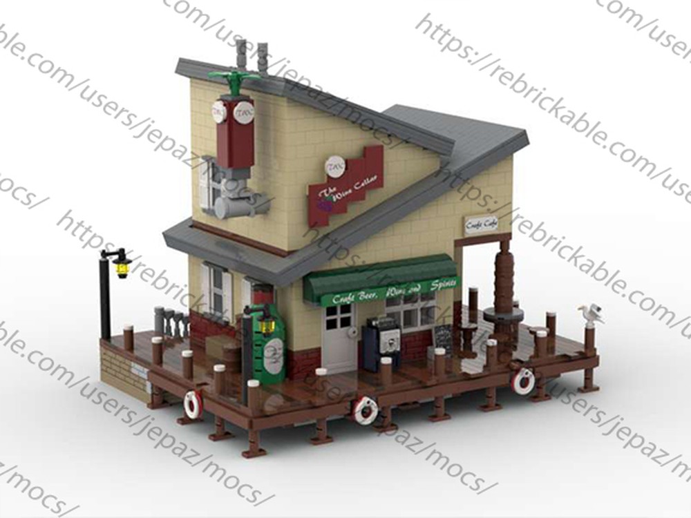 LEGO MOC Wine Cellar by jepaz | Rebrickable - Build with LEGO