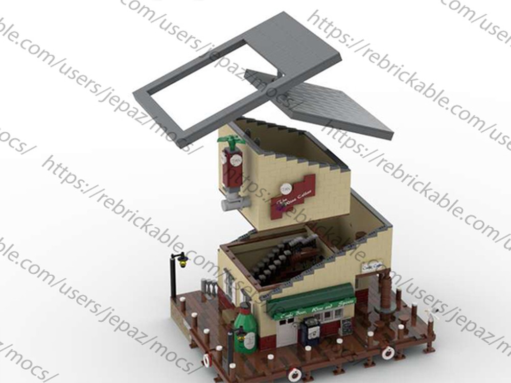 LEGO MOC Wine Cellar by jepaz | Rebrickable - Build with LEGO