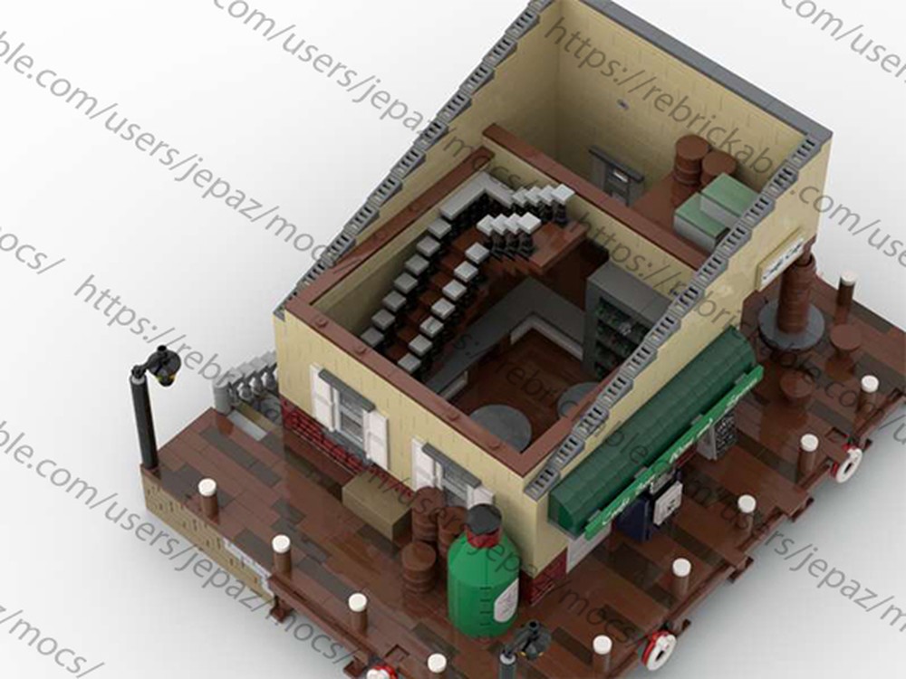LEGO MOC Wine Cellar by jepaz | Rebrickable - Build with LEGO