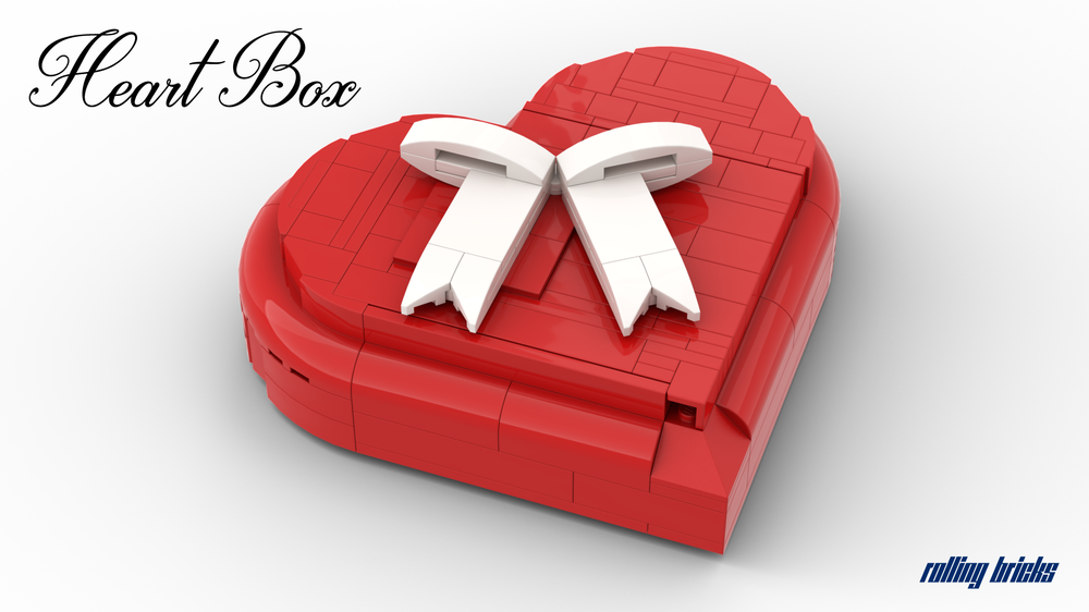 LEGO MOC-35227 Heart Box by RollingBricks | Rebrickable - Build with LEGO