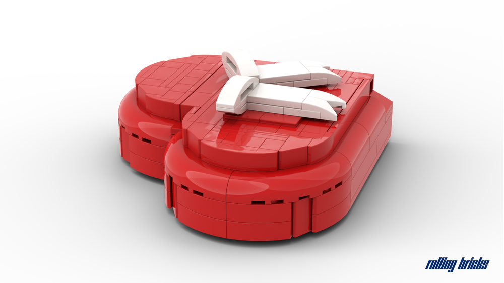 LEGO MOC Heart Box by RollingBricks | Rebrickable - Build with LEGO