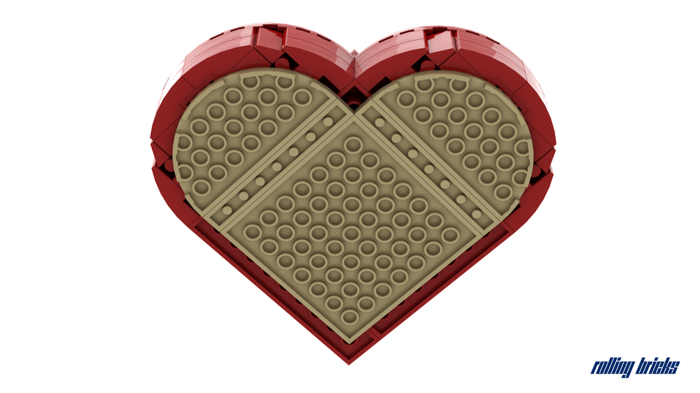 LEGO MOC Heart Box by RollingBricks | Rebrickable - Build with LEGO