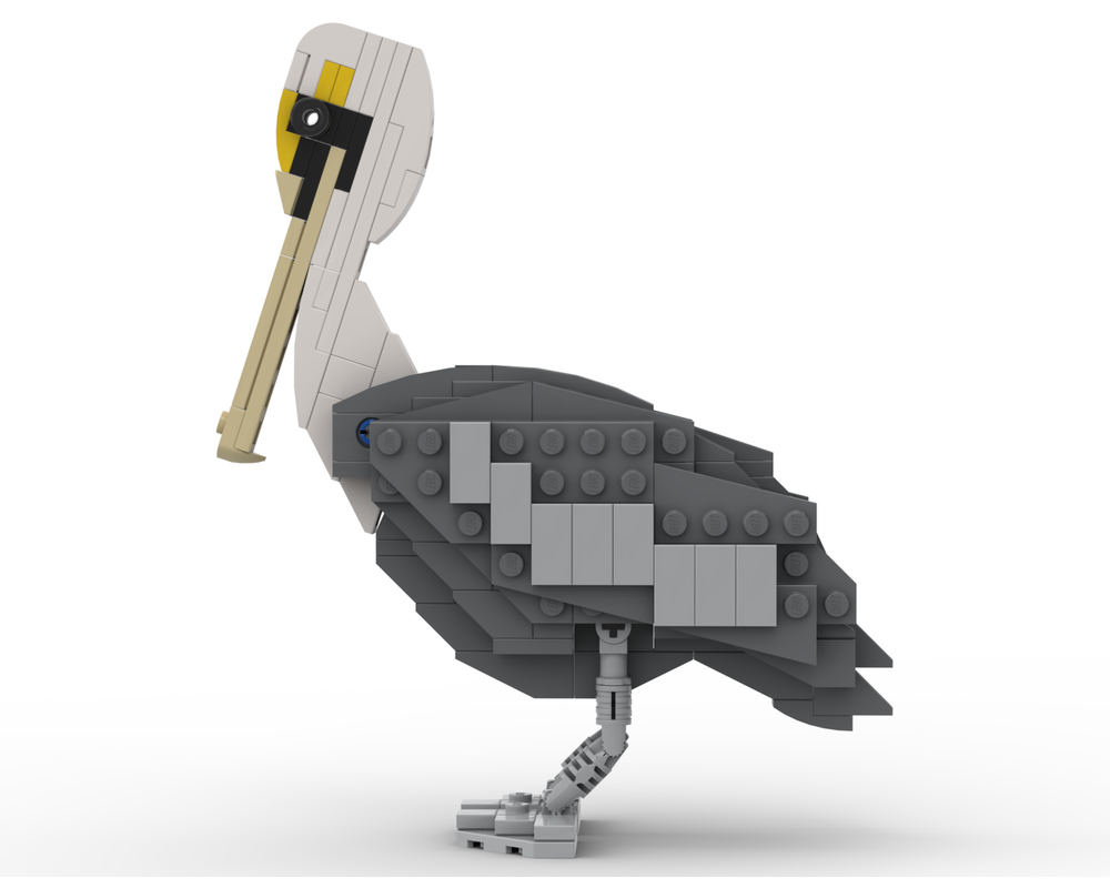 LEGO MOC Brown Pelican by yodakya | Rebrickable - Build with LEGO