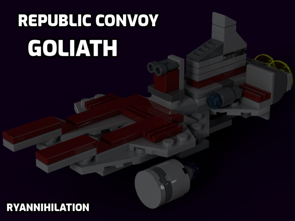 LEGO MOC Republic Convoy Goliath by ryannihilation | Rebrickable ...