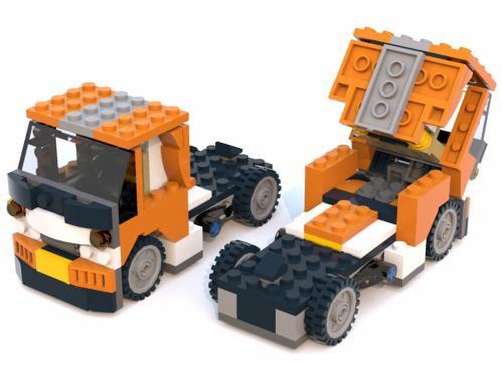LEGO MOC 31017 Big Rig by PeterSzabo | Rebrickable - Build with LEGO