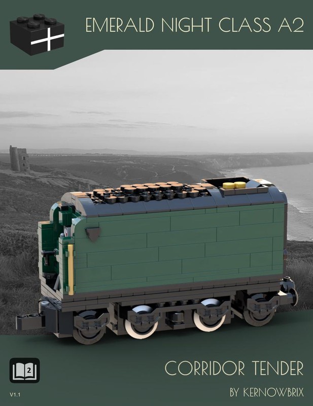 LEGO MOC Emerald Night Class A2 - Corridor Tender by KernowBrix ...