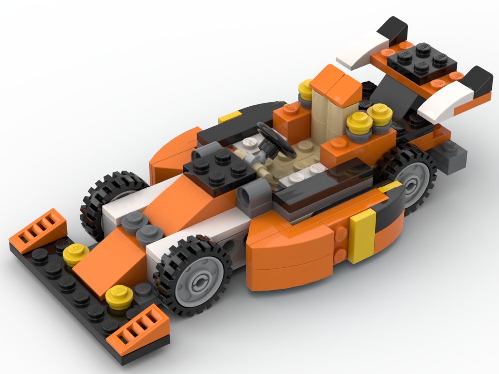LEGO MOC 31017 Ferrari F1 by crazy8ron | Rebrickable - Build with LEGO