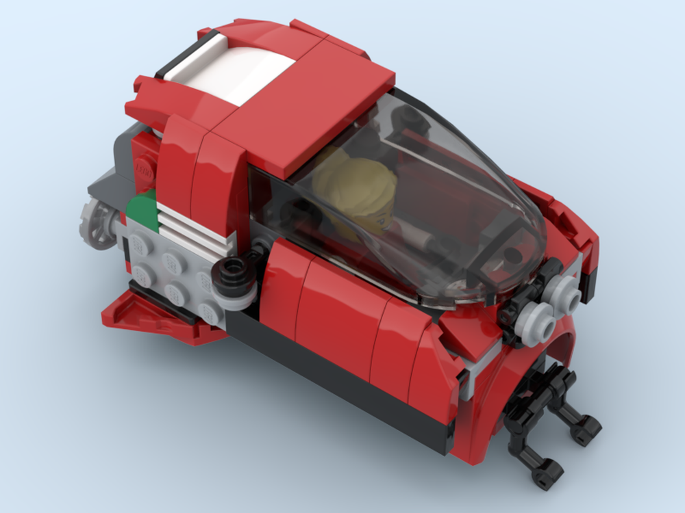 LEGO MOC 75886 Submersible by thekitchenscientist | Rebrickable - Build ...