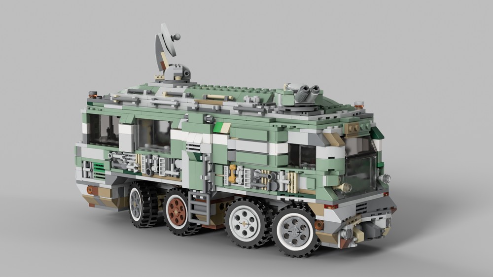 Lego Moc Troop Transporter By Legotree Rebrickable Build With Lego