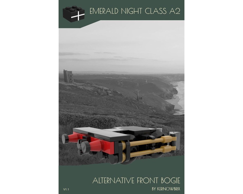 LEGO MOC Emerald Night Class A2 Alternative Front Bogie by KernowBrix ...