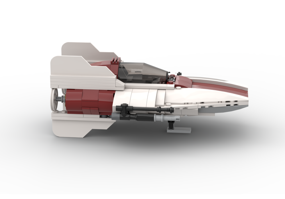 LEGO MOC A-wing - Best of both worlds (minifig sc.) by modelar ...