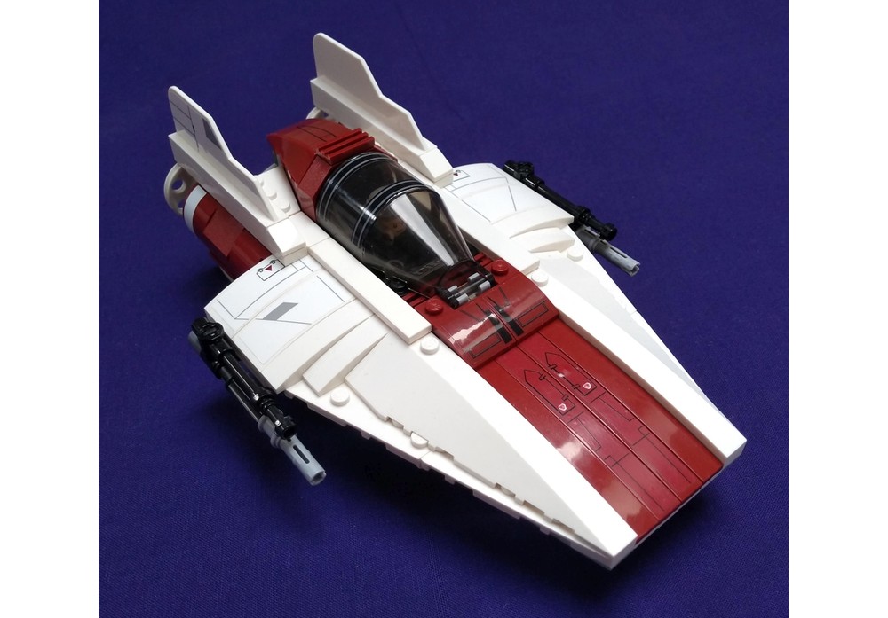 LEGO MOC A-wing - Best of both worlds (minifig sc.) by modelar ...
