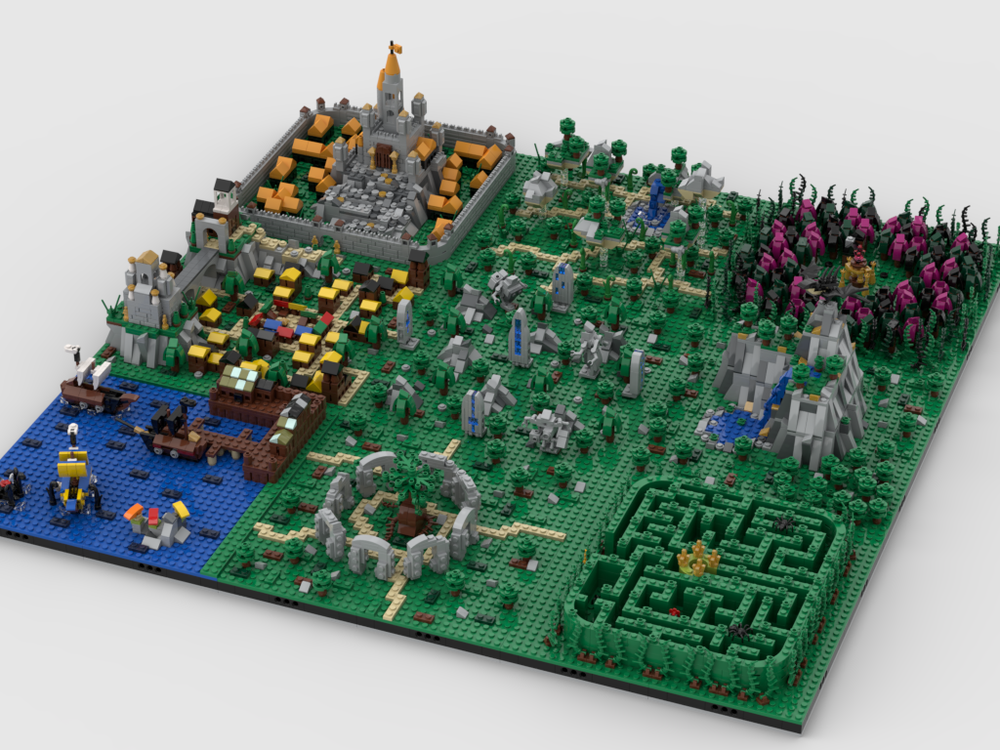 LEGO MOC Fantasy World | Build from 9 MOCs by gabizon | Rebrickable ...
