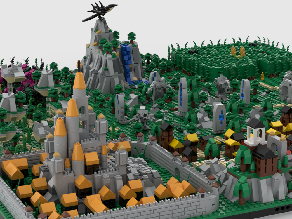 LEGO MOC Fantasy World | Build from 9 MOCs by gabizon | Rebrickable ...