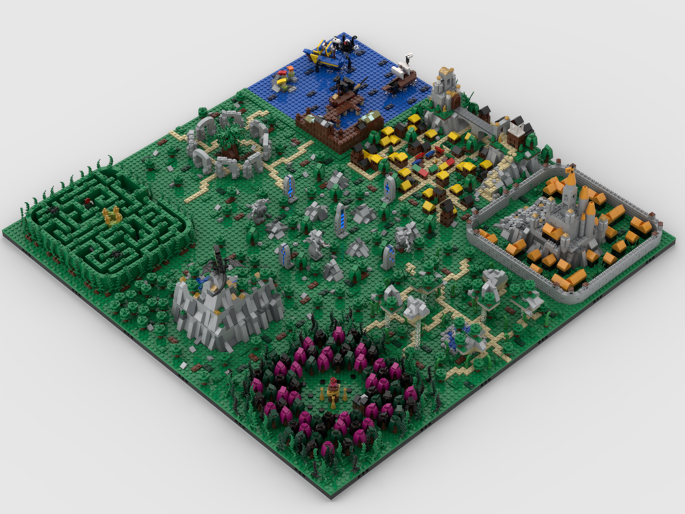 LEGO MOC Fantasy World | Build from 9 MOCs by gabizon | Rebrickable ...